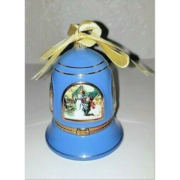 Mr. Christmas | Holiday | Mr Christmas Musical Bell Ornament Porcelain ...